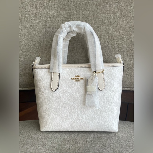 Coach | Bags | Nwtcoach City Mini Tote Bag In Signature Canvascoach ...